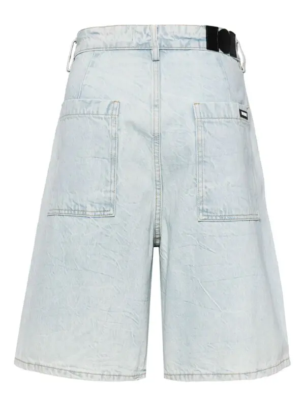 NAHMIAS Stonewash Denim Shorts