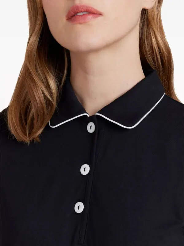 AGNÈS B. Belted Cotton Polo Shirt