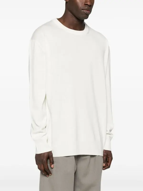 JIL SANDER Fine-ribbed Wool Jumper