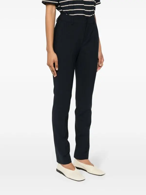 Brunello Cucinelli Slim-cut Cigarette Trousers - Blue