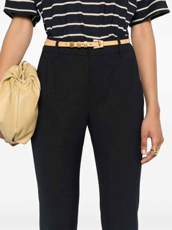 Brunello Cucinelli Slim-cut Cigarette Trousers - Blue
