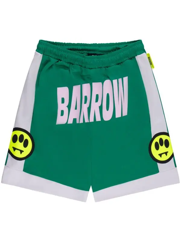 BARROW Logo-print Track Shorts
