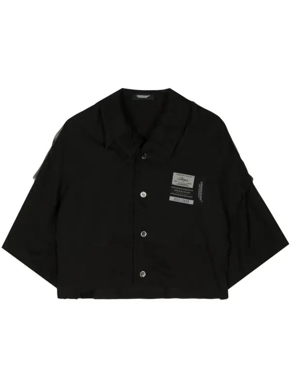 Undercover Name-tag Button-up Shirt