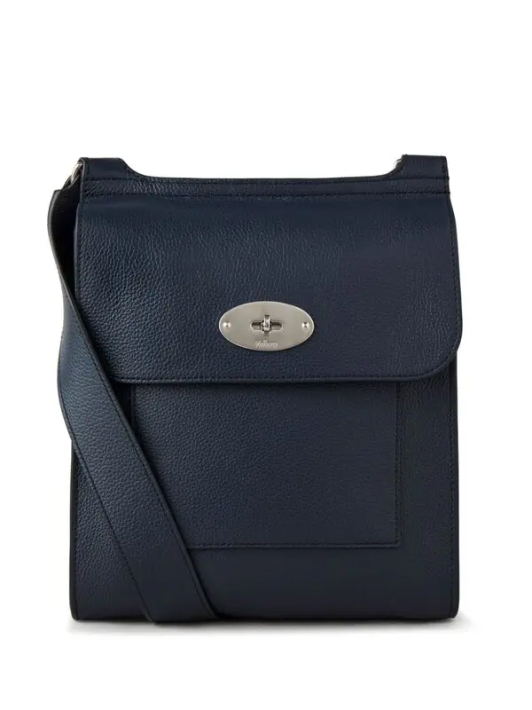 Mulberry Antony Leather Shoulder Bag - Blue