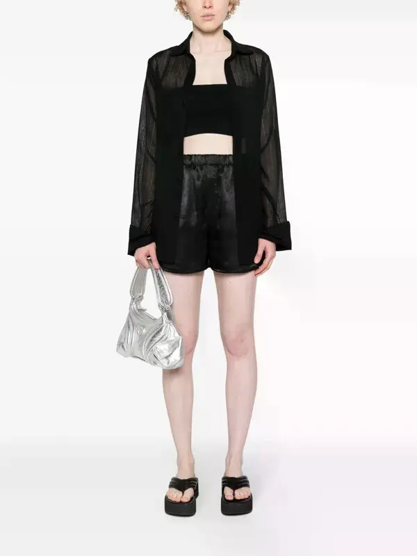 LUDOVIC DE SAINT SERNIN Velvet Shorts