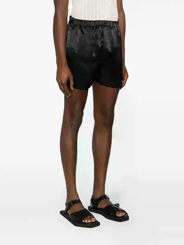 LUDOVIC DE SAINT SERNIN Velvet Shorts