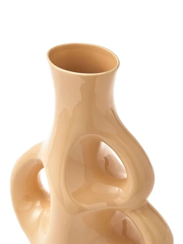 POLSPOTTEN Three Ears Ceramic Vase - Neutrals