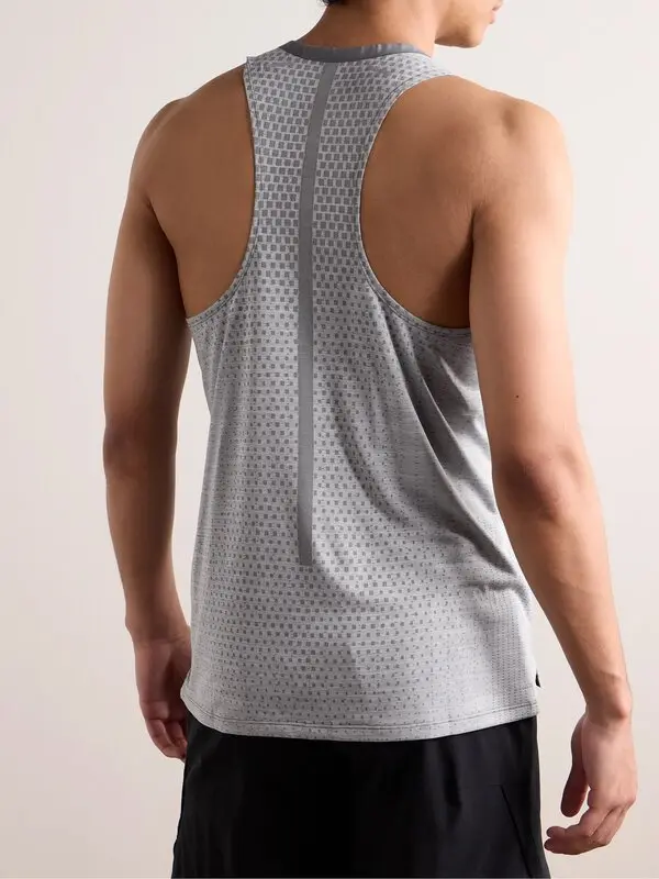 Nike Ultra Slim-Fit Dri-Fit Adv Techknit Tank Top In Gray 50