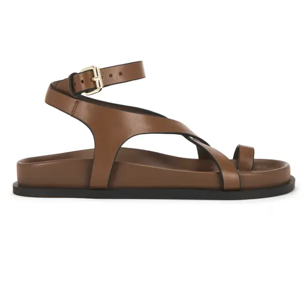 A.emery Jalen Slim Sandal - Cognac