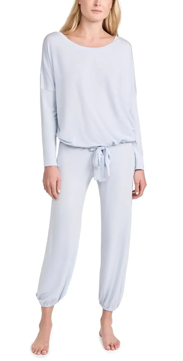 Eberjey Gisele The Slouchy Set - Ice Blue