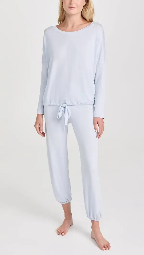 Eberjey Gisele The Slouchy Set - Ice Blue
