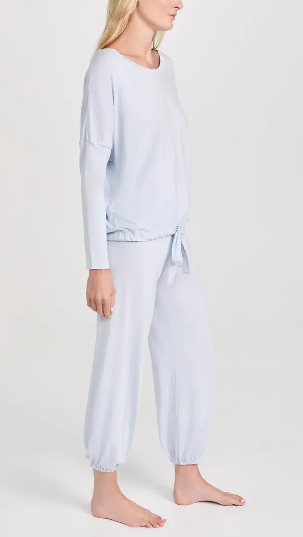 Eberjey Gisele The Slouchy Set - Ice Blue