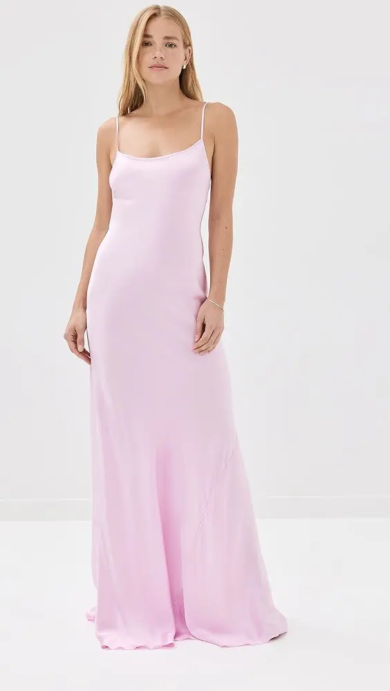 open lace back dress Satin Mini Cami Dress with Bow