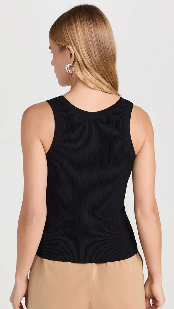 NOTHING PLEASE Estefania Tank - Black