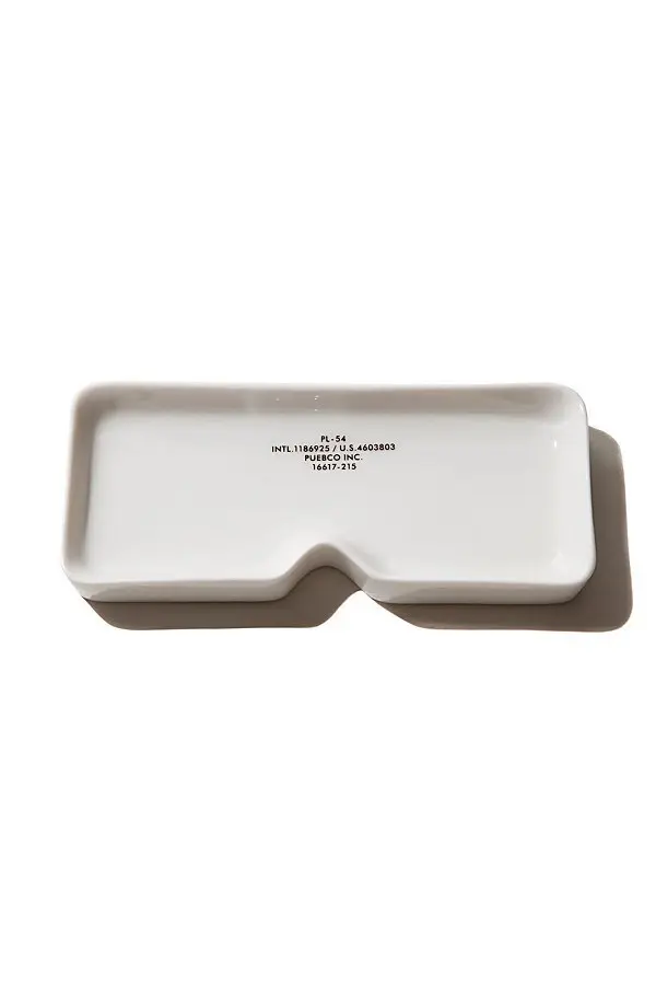 PUEBCO Square Glasses Tray - White