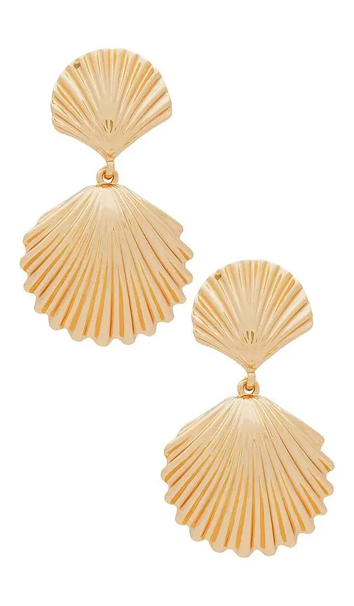 LOVERS AND FRIENDS Cove Earrings - Gold