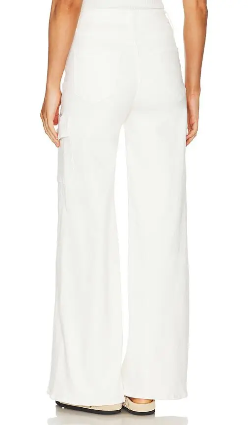 MOTHER The Undercover Cargo Sneak Jeans - Cream Puffs