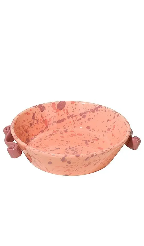 VAISSELLE A Table Serving Salad Bowl - Coral