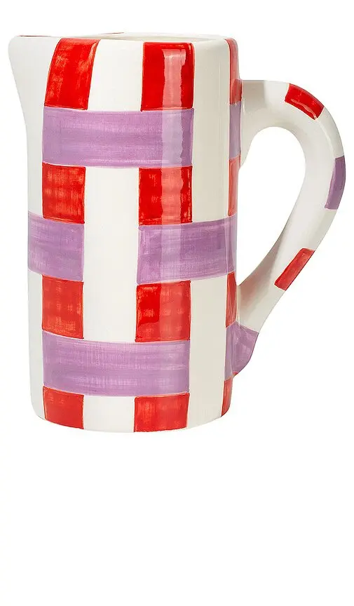VAISSELLE Drink Me Jug In Red