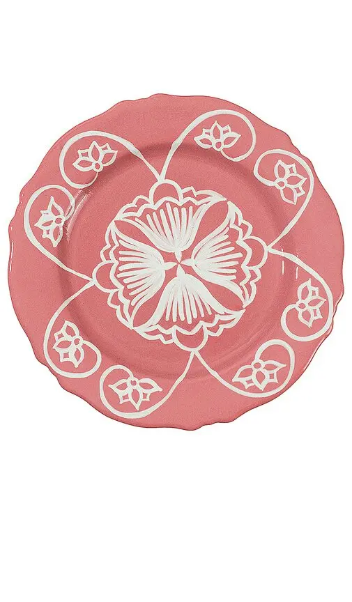 VAISSELLE Ivy Main Plate In Pink - Hot Pink