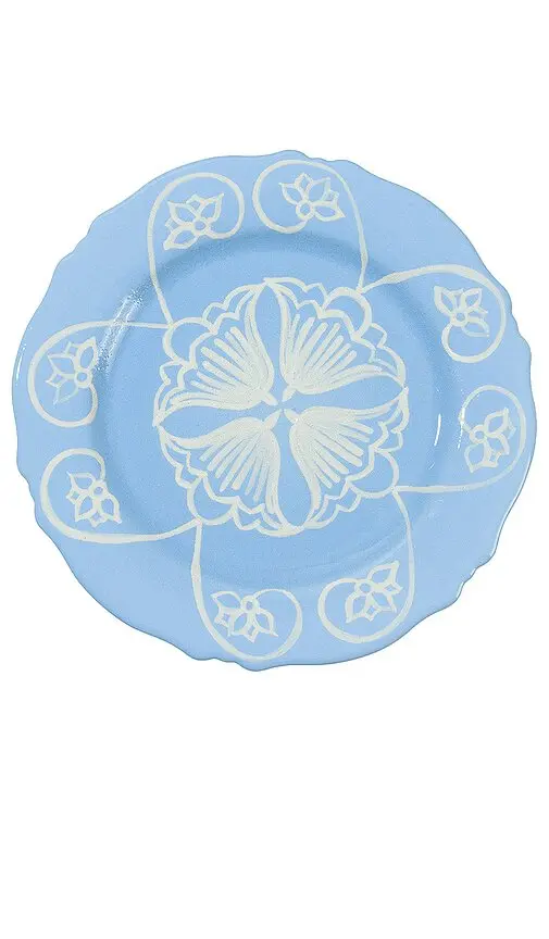 VAISSELLE Ivy Main Plate In Blue - Sky Blue