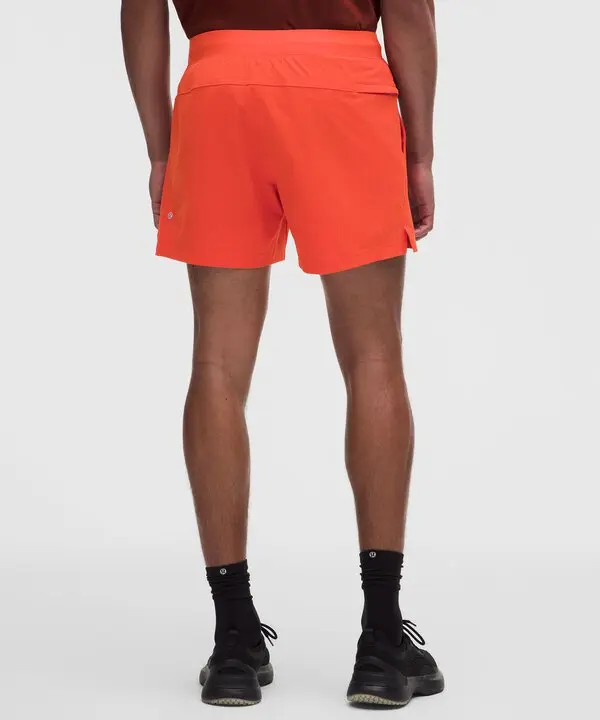 Lululemon Zeroed In Linerless Short 5 - Cherry Ember