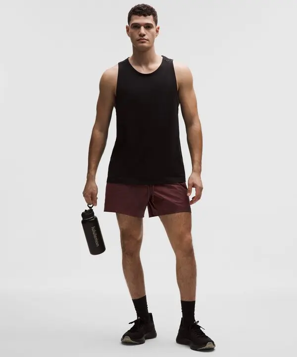 Lululemon Zeroed In Linerless Short 5 - Incline Texture Burgundy Multi