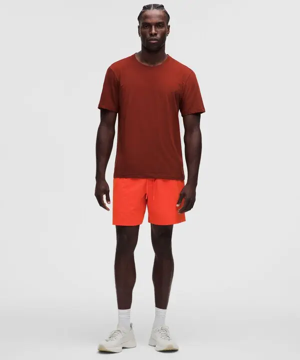 Lululemon Zeroed In Linerless Short 7 - Cherry Ember