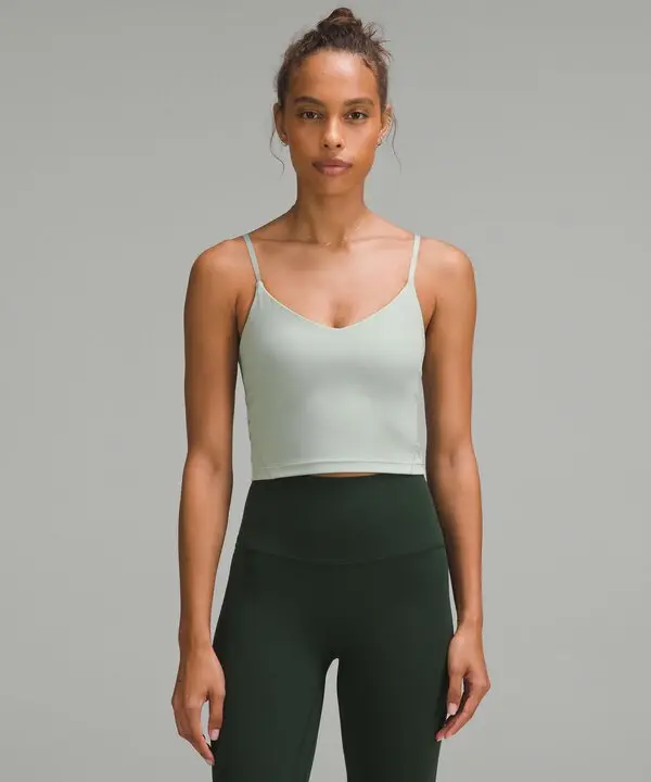 Lululemon Align™ Cropped Cami Tank Top - Jade Grey