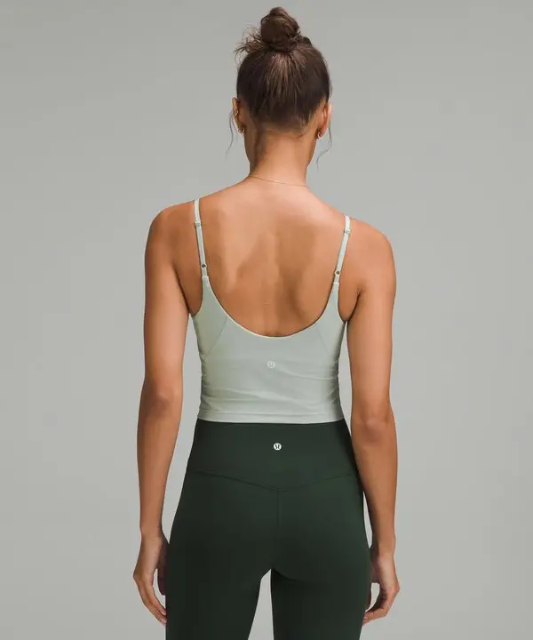 Lululemon Align™ Cropped Cami Tank Top - Jade Grey