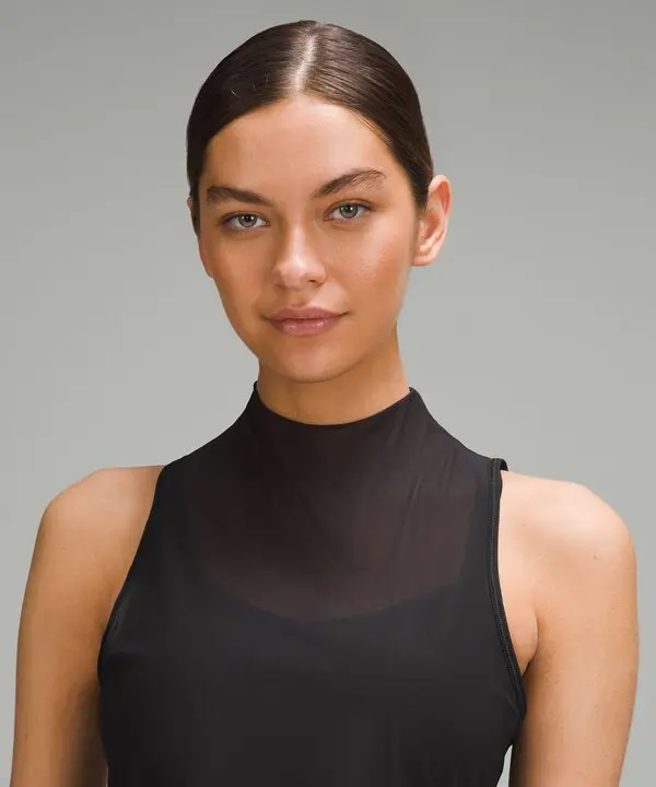 Lululemon Keyhole Mesh Tank Top