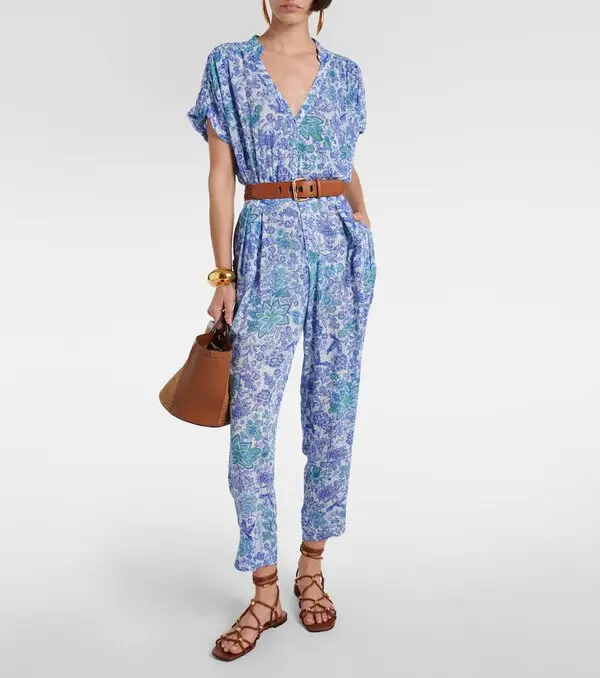 Poupette St Barth Printed Jumpsuit