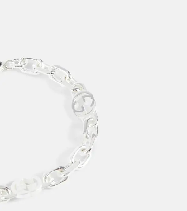 Gucci Interlocking G Sterling Bracelet - Silver