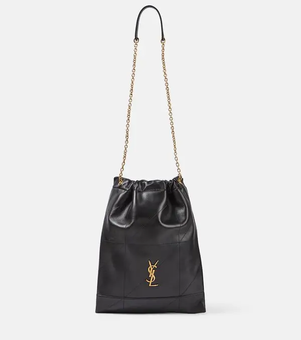 Saint Laurent Jamie Pouchon Leather Shoulder Bag