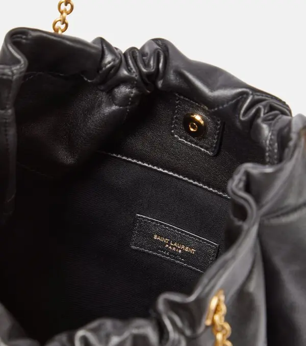 Saint Laurent Jamie Pouchon Leather Shoulder Bag