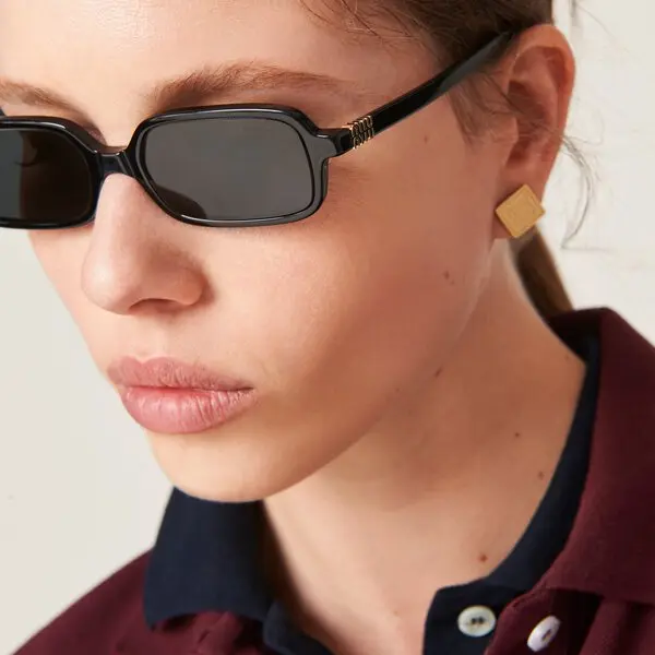 Miu Miu Miu Regard Sunglasses - Slate Gray Lenses