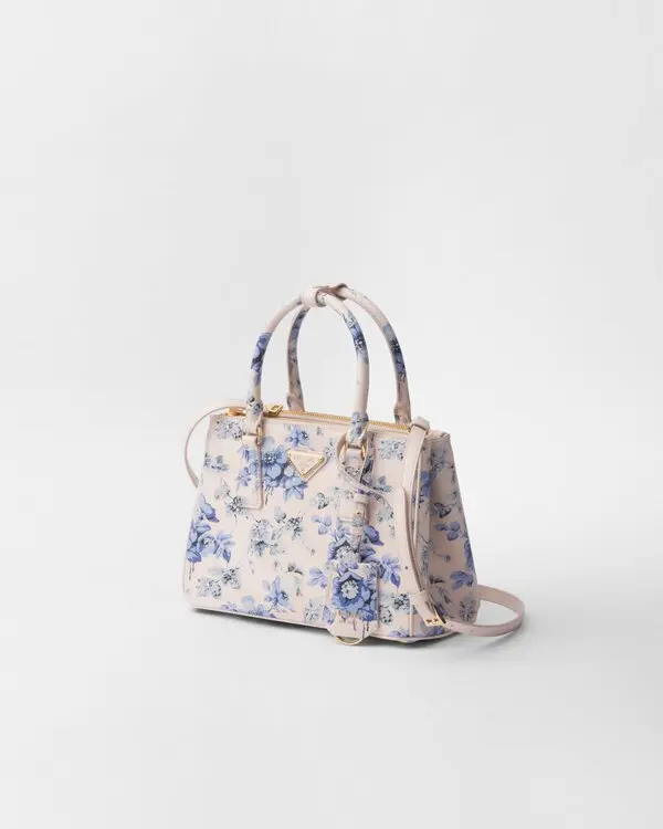 Prada Galleria Printed Saffiano Leather Bag