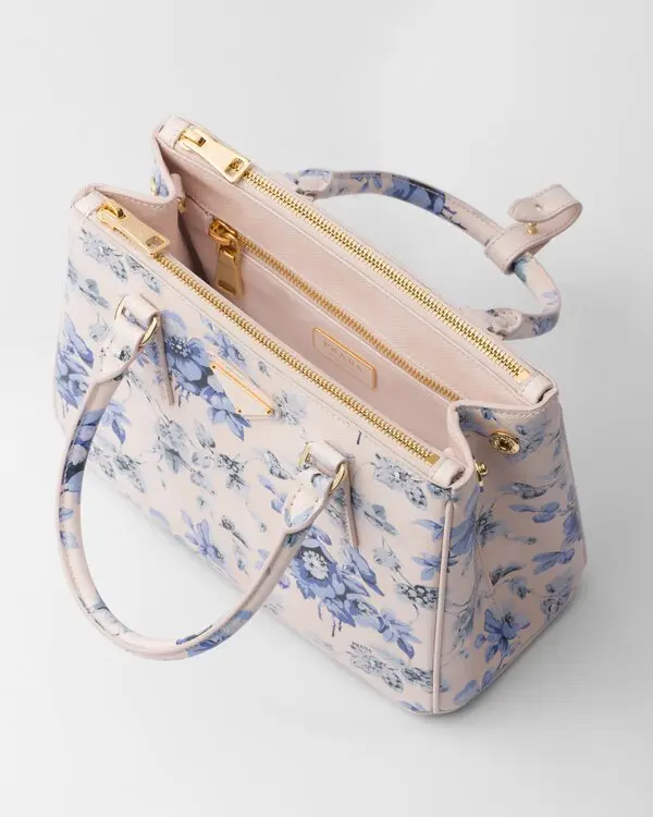 Prada Galleria Printed Saffiano Leather Bag