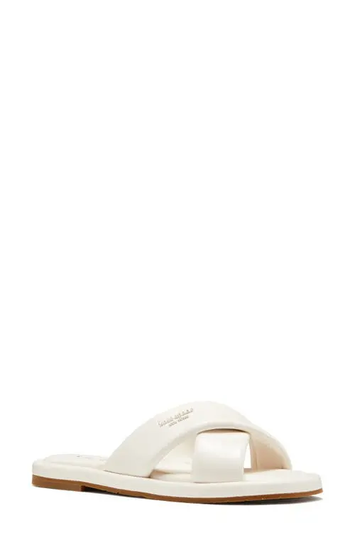 Kate Spade New York Rio Slide Sandal In Cream 25% Off Editorialist