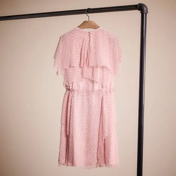 COACH Restored Mini Viscose Party Dress