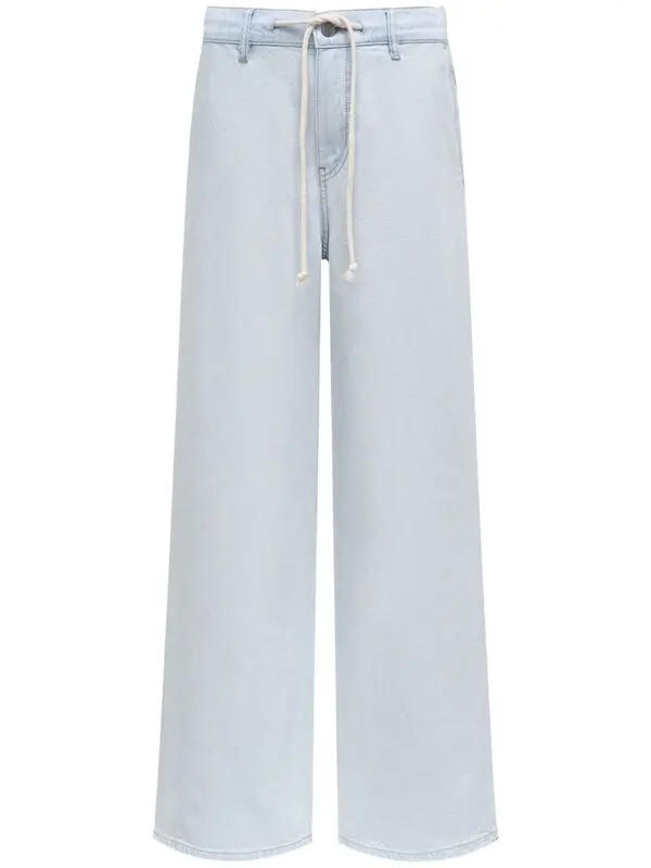 12 STOREEZ Low-rise Wide-leg Organic Cotton Jeans