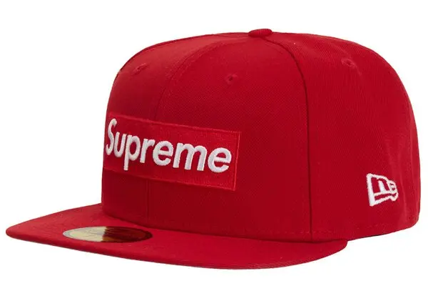 Supreme Mlb Teams Atlanta Box Logo New Era Cap - Red