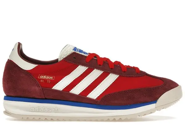 Adidas Sl 72 Rs Sneakers - Shadow Red/off White/blue