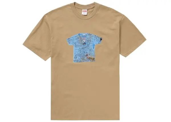 Supreme 30th Anniversary First T-shirt - Khaki