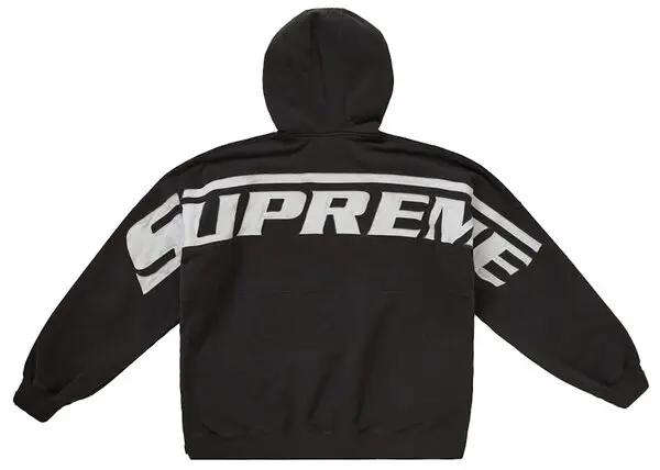 Supreme Wrapped Half Zip Hooded Sweatshirt
