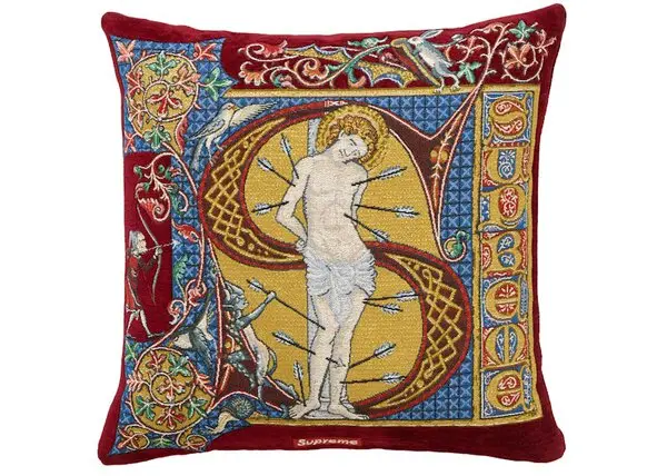 Supreme Jules Pansu Saint Pillow - Multicolor