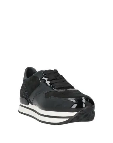 Hogan Leather Sneakers - Black