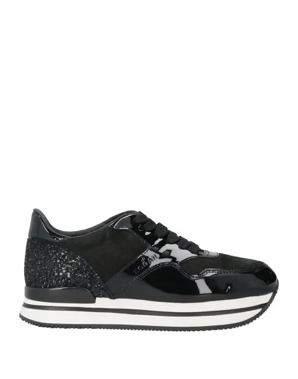 Hogan Leather Sneakers - Black