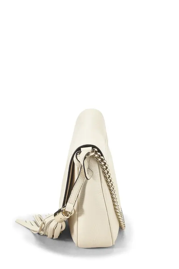 Gucci Grained Leather Soho Chain Flap Crossbody