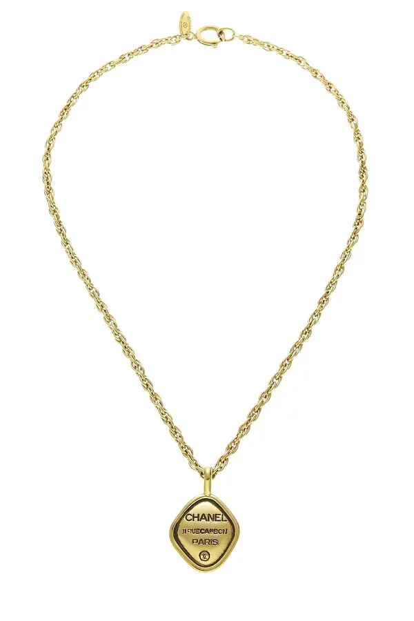 Chanel Rue Cambon Chain Necklace - Gold